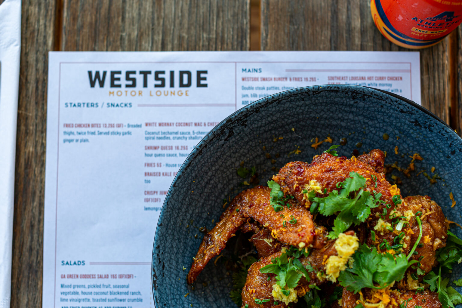 Menus | Westide Atlanta Restaurant | WML